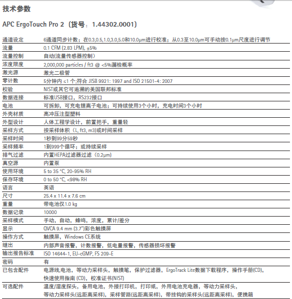 手持式尘埃粒子计数器 - 启祥科技